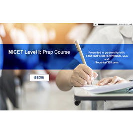 NICET Training - Level 1 Prep Course - SecurityCEU.com
